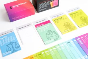 Values Sort Exercise with Values Vault Cards